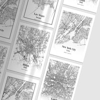 Custom City Map Posters | A Unique Way to Preserve Special Memories