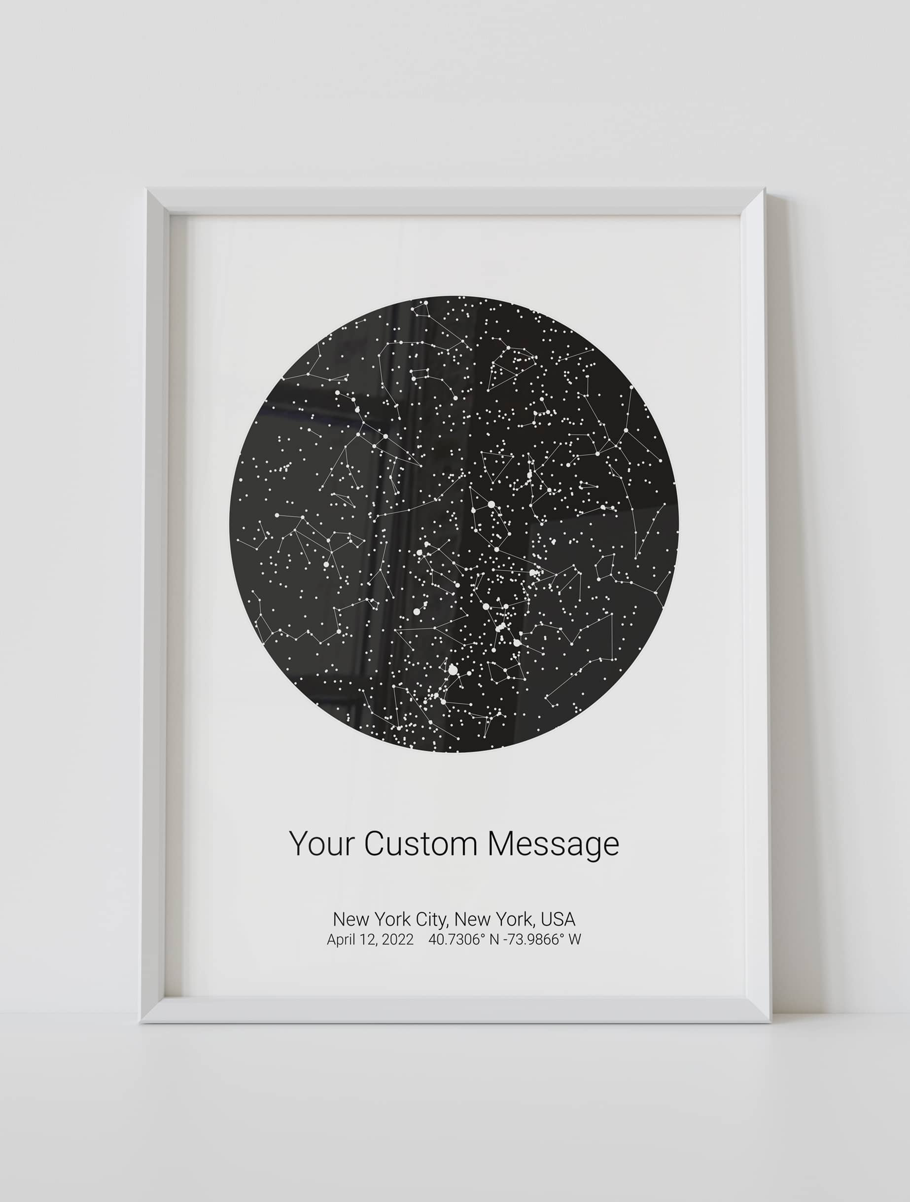 Personalized Star Maps - Design Your Own - Artmementos