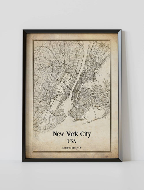 Create Your Own Street Map Posters | Artmementos