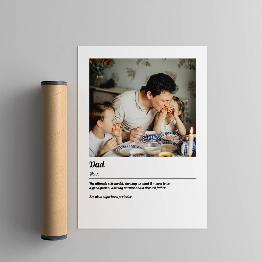 Create Your Own Custom Definition Poster with Photo