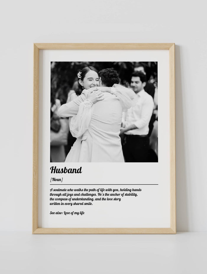 Custom Definition Poster With Photo | Artmementos Custom Definition Poster With Photo | Artmementos