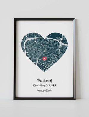 Create Your Own Street Map Posters | Artmementos