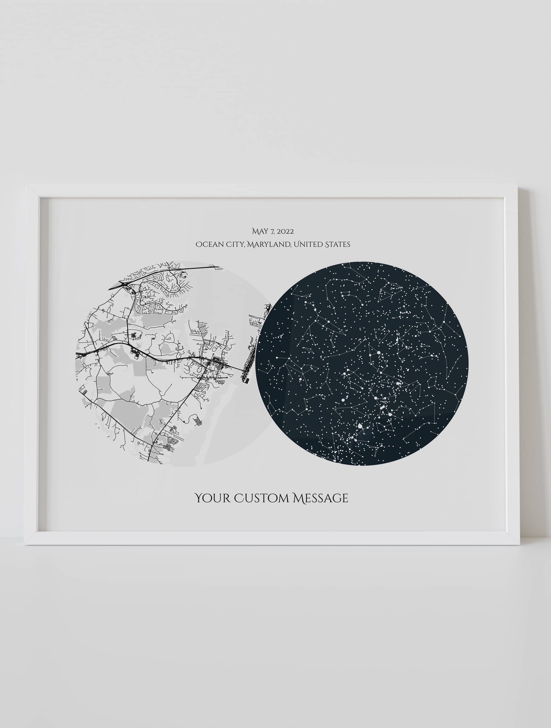 Get City Map Online + Star Map Poster - Design Your Own Online ...