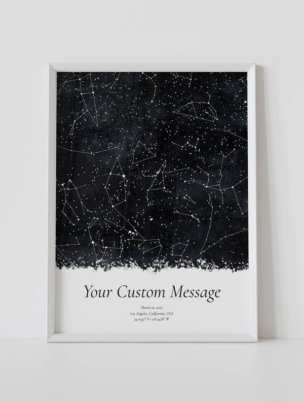 Custom Star Map Posters Designs | Artmementos